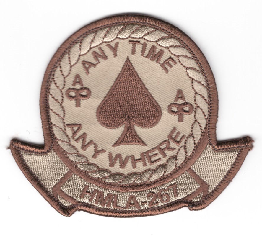 USMC Marine patch: HMLA-267, Marine Light Attack Helicopter Squadron ...