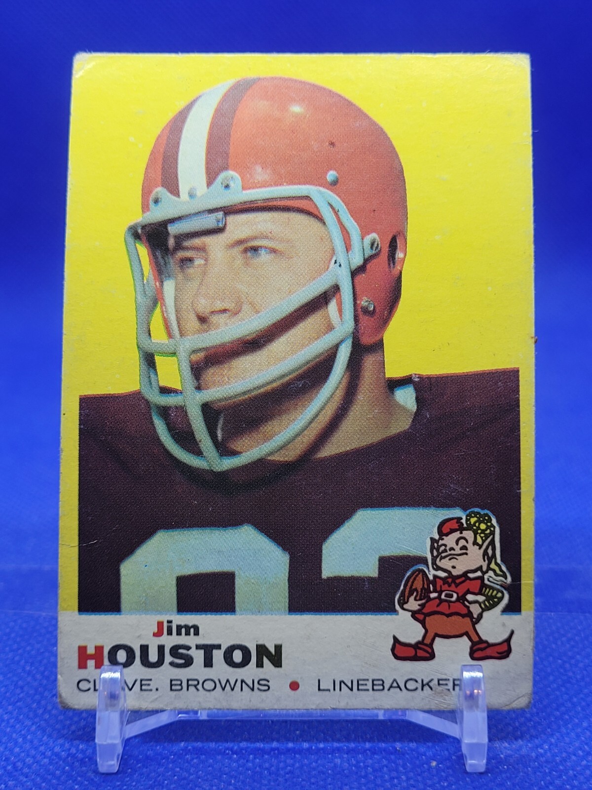 1969 Topps Jim Houston #121 Cleveland Browns Good | eBay