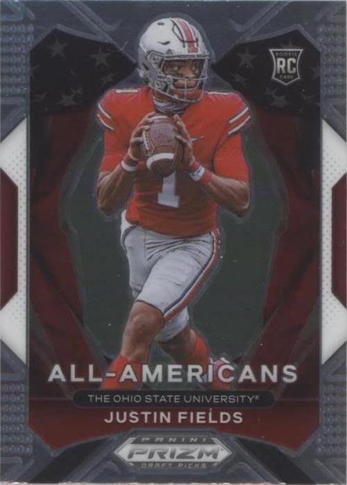 2021 Panini Prizm Draft Picks Justin Fields #192 for sale | eBay