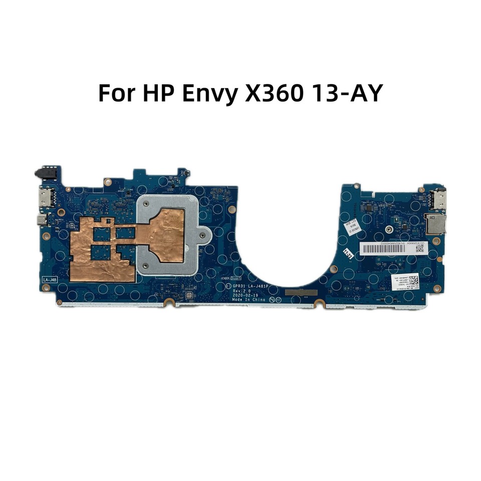 LA-J481P For HP Envy X360 13-AY Motherboard R3-4300 R7-4700 8GB L94489 ...