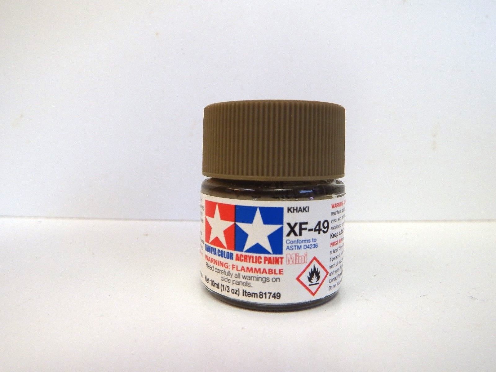 Tamiya - COLOR ACRYLIC PAINT MINI 10 ml - XF-49 KHAKI | eBay