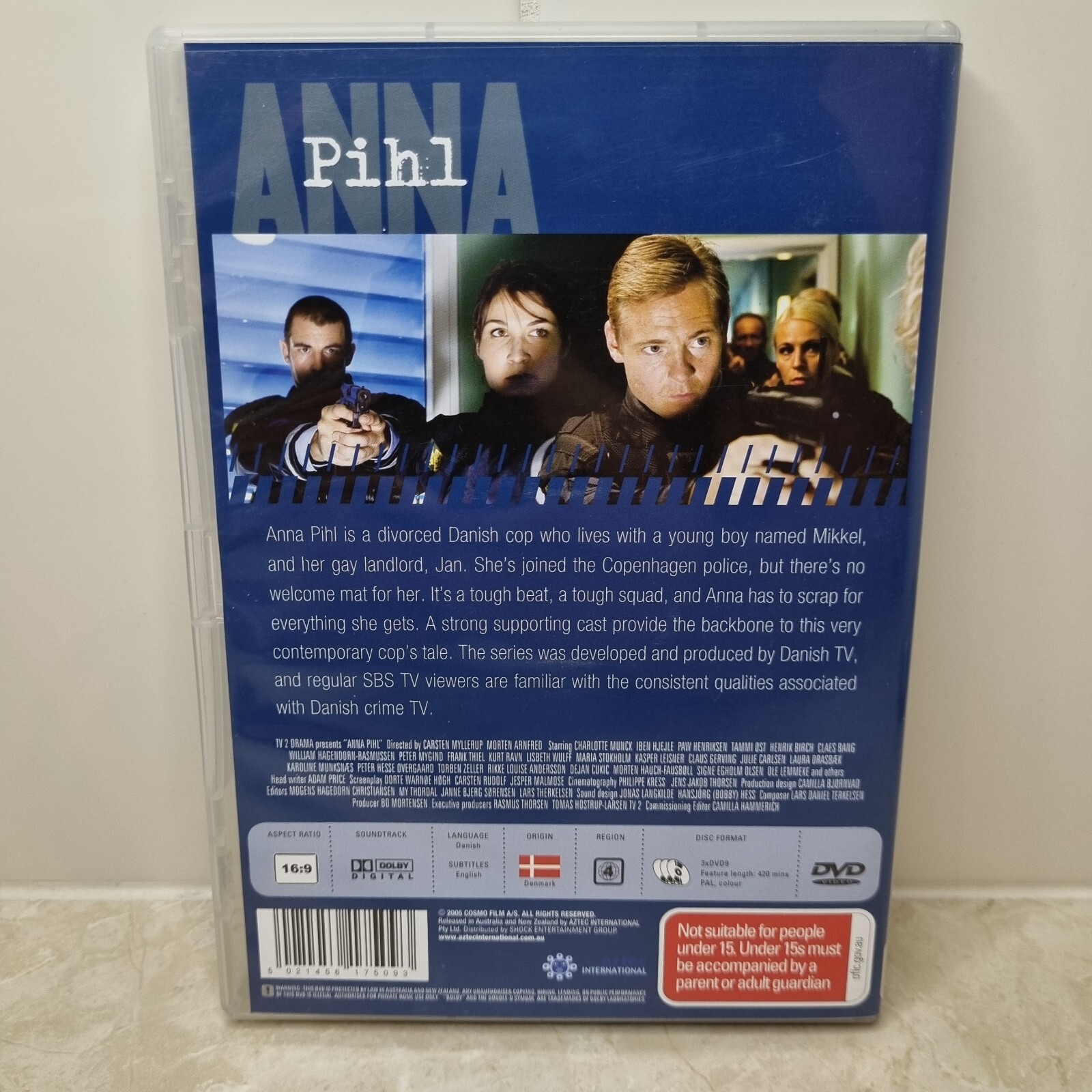 Anna Pihl Series DVD Set Season 1 2 3 PAL Region 4 Danish Crime Drama ...