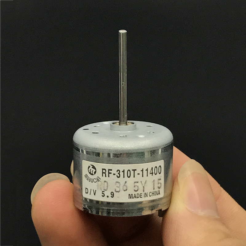 MABUCHI RF-310T-11400 DC 5.9V Micro Spindle Motor 22MM Long Shaft CD ...