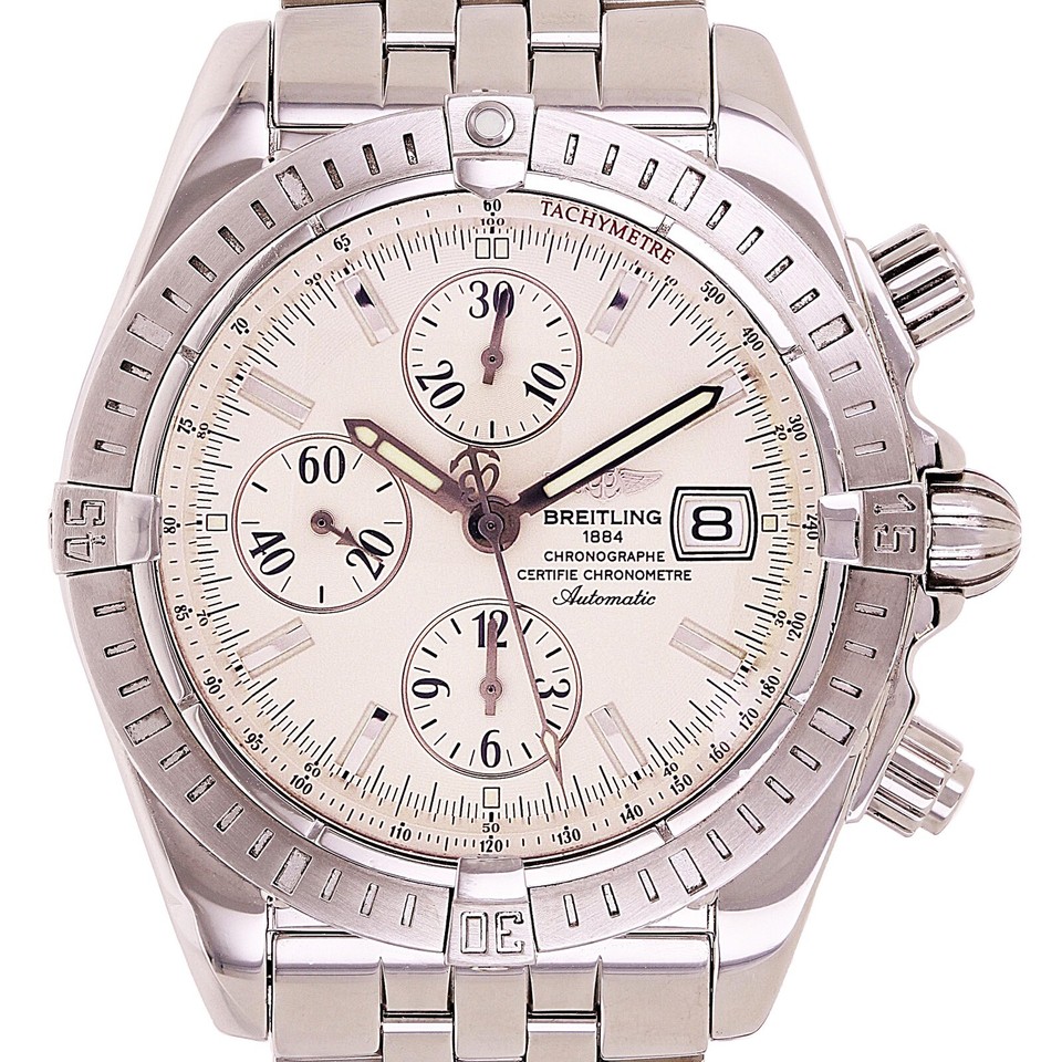 Breitling Men's Chronomat Evolution A13356 Stainless Steel Automatic ...