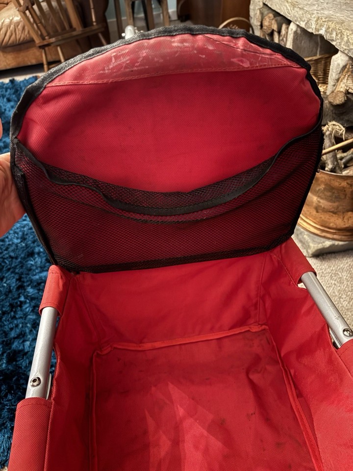 Weehoo Bike Trailer with Storage Area and Rear Pannia Carrier | eBay UK