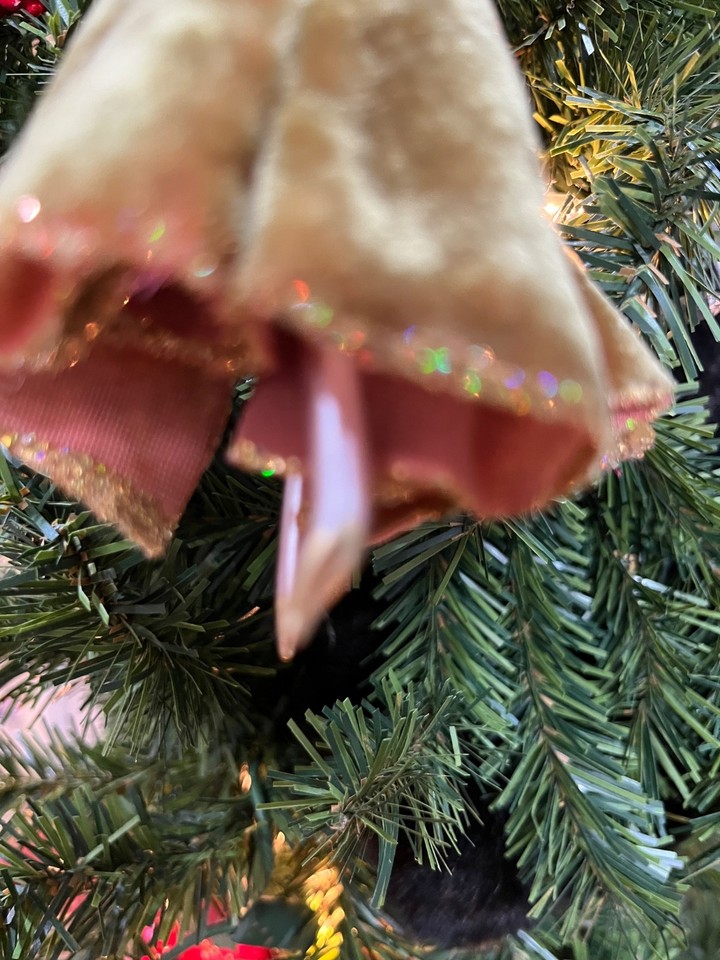 De Carlini Lady Christmas Glass Ornament Sexy Gold, Backless Velvet ...