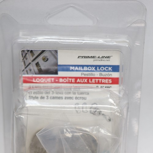 Prime-Line Mailbox Lock Brass Plated 3 Cam 5-Pin S 4648C | eBay