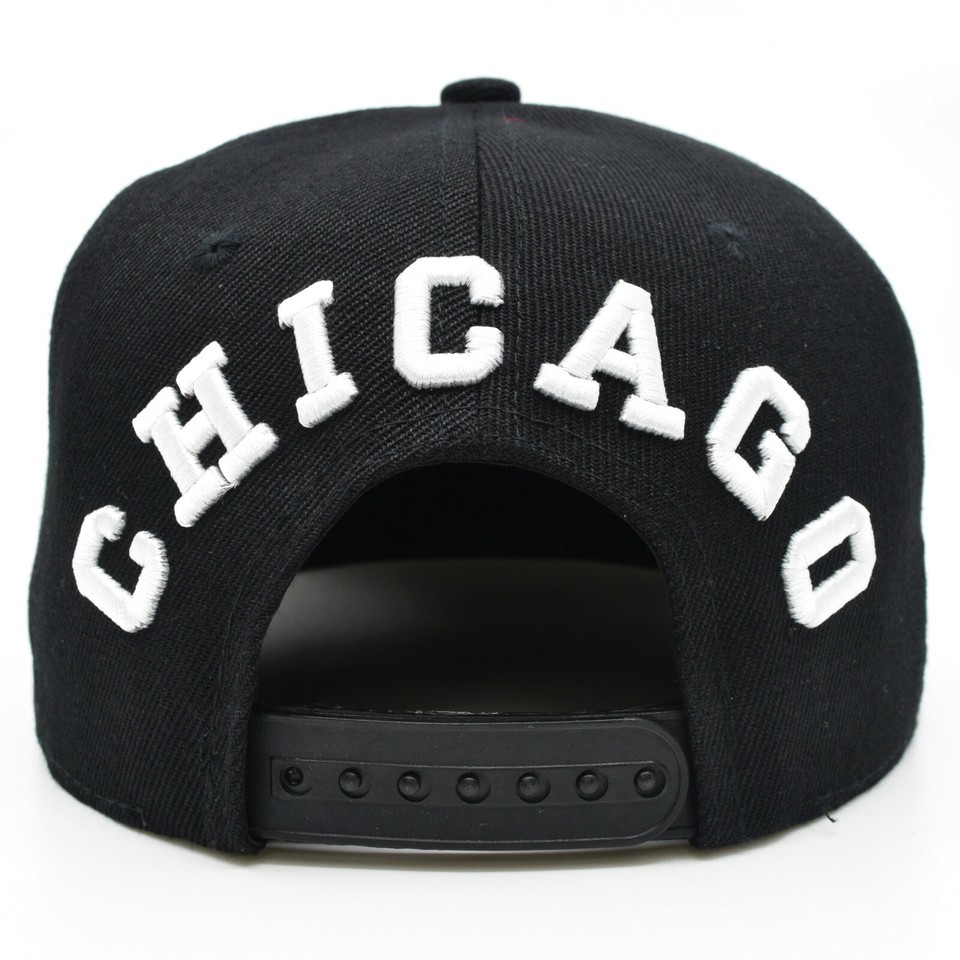 Chicago Basketball team color Leader Classic C Bull Era Snapback Hat ...