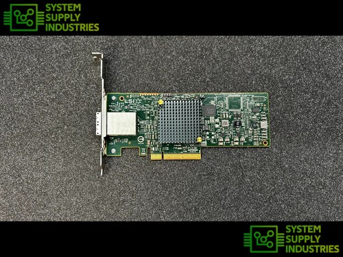 LSI SAS 9300-8e 12G/s 12GBps SAS 8-Port PCI-E x8 Host Bus Adapt HBA ...