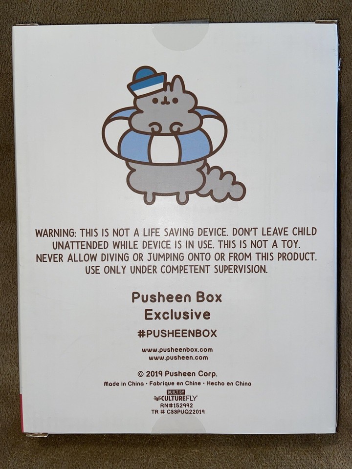 Sailor Pusheen Blue White Stripe Pool Float Summer 2019 Exclusive | eBay