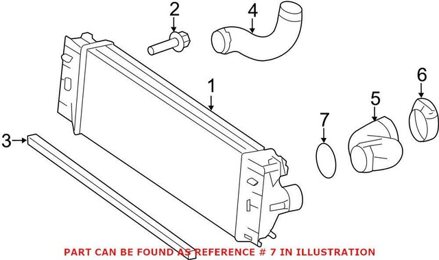 Mercedes-Benz 0289974548 Genuine OEM Factory Original Hose Seal for ...