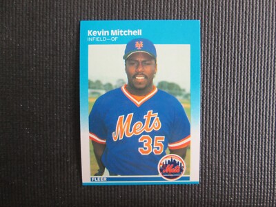1987 Fleer Kevin Mitchell #17 New York Mets | eBay