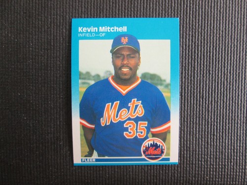 1987 Fleer Kevin Mitchell #17 New York Mets | eBay