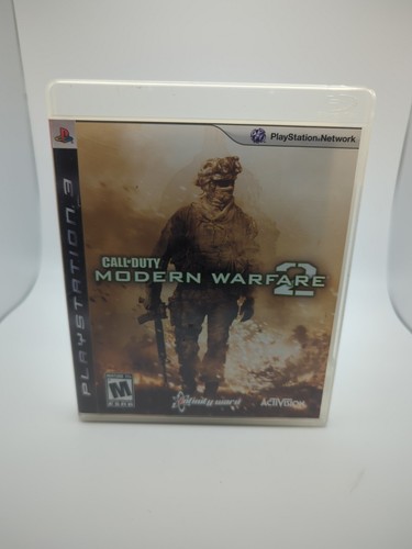 CALL OF DUTY MODERN WARFARE 2 MW2 (PlayStation 3) PS3 GAME COMPLETE ...