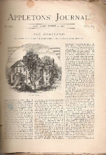 APPLETON'S JOURNAL - ANTIQUARIAN MAGAZINE MARCH 4, 1876 | eBay