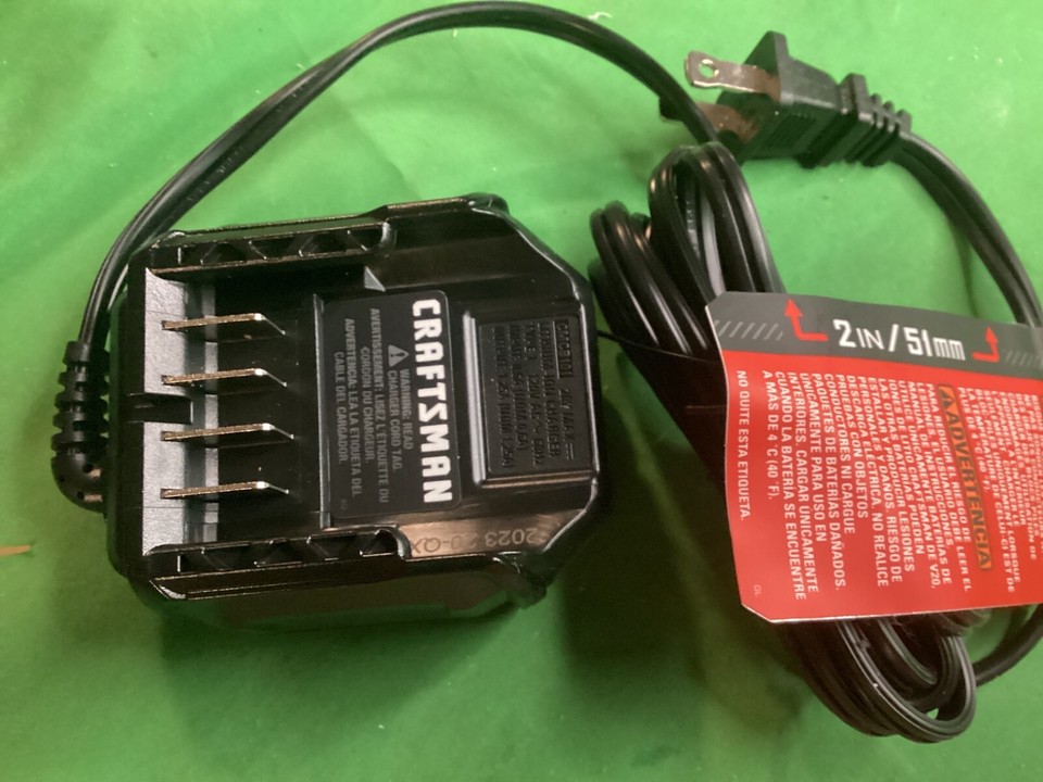 Craftsman CMCB101 V20 20V Lithium-Ion Battery Charger | eBay