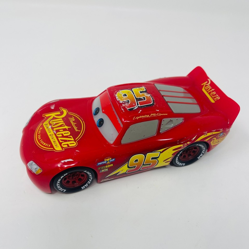 Disney Pixar Cars Track Talkers Lightning McQueen 5.5in Talking & Sound ...