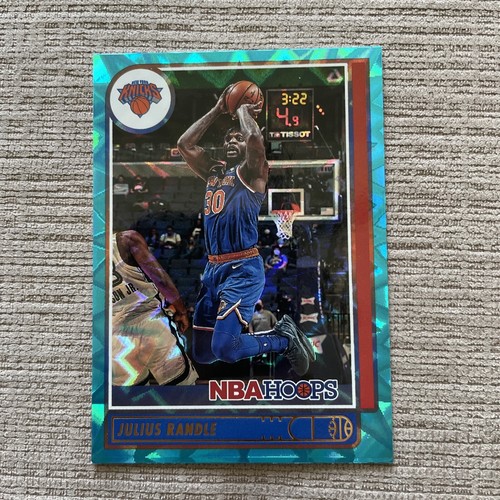 2021-22 Panini NBA Hoops - Teal Explosion #127 Julius Randle New York ...