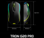 MAXTILL TRON Gaming Mouse New G20 PRO Black & White Color | eBay