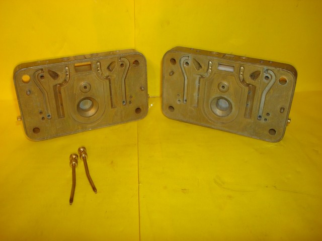 NOS Old Stock Holley 9377 Dominator 4500 Metering Block Pair 1150 ...