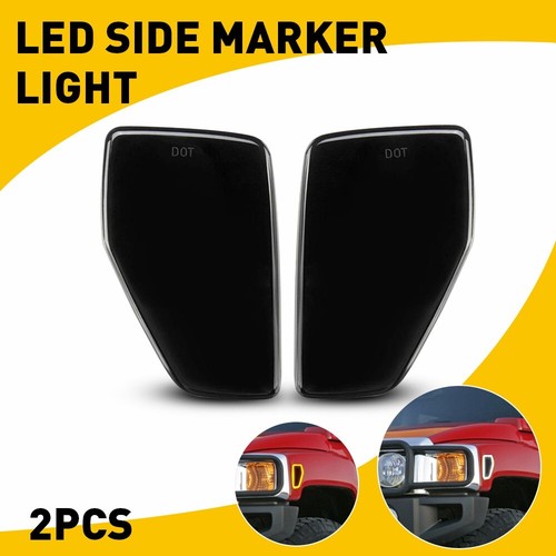 LED Front Amber/White Side Marker Lights For 2006-2010 Hummer H3 H3T ...
