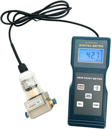 Dew Point Meter with Range -20~40ºC ±2ºC Humidity Temp Dew Point Temp ...