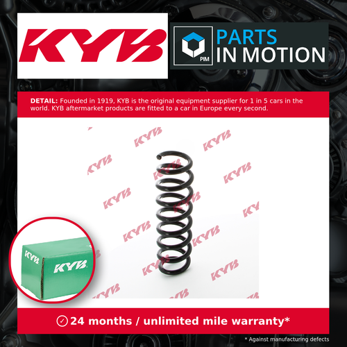 Coil Spring fits BMW 430D F32 3.0D Rear 13 to 20 N57D30A Suspension KYB ...