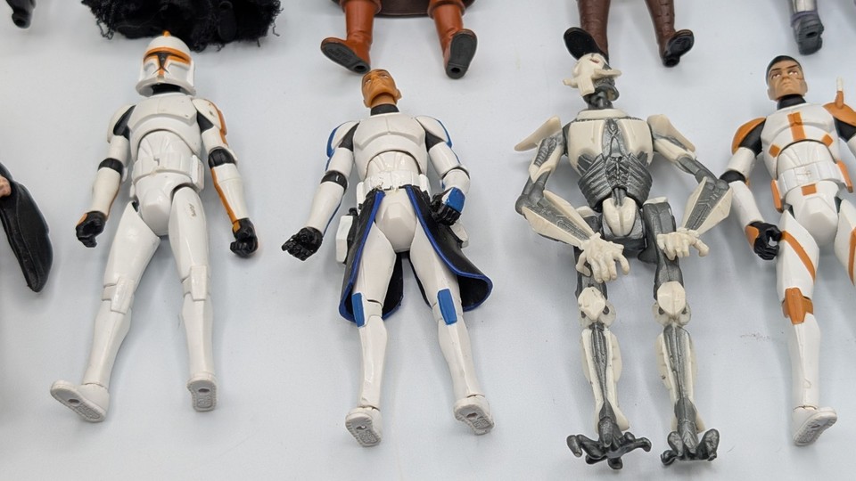 Star Wars Action Figure Lot Of 22 1998 To 2008 Various Action Figure ...