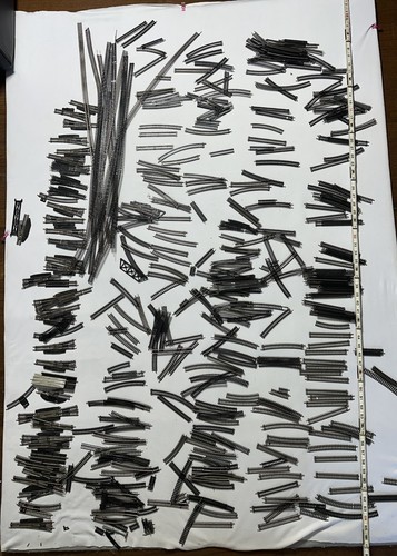 ATLAS BACHMANN / TRIX N SCALE HUGE VINTAGE TRAIN TRACK LOT! 450+ Tracks ...