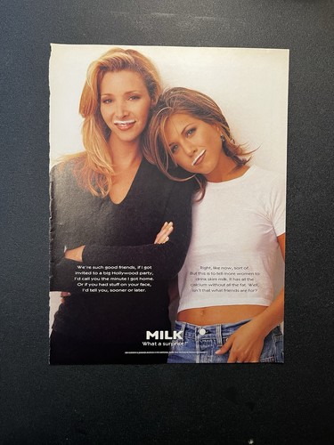 Friends Got Milk? Ad From 1995 Magazine. | eBay