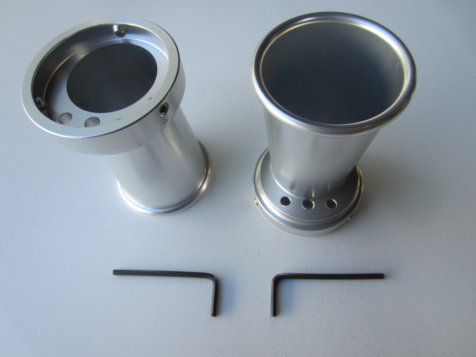 2 AMAL MK1 CARBURETOR VELOCITY STACK AIR INTAKE TUBE 928/076 BSA ...