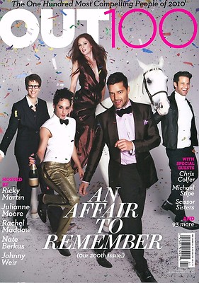Out magazine 100 Dec 2010 Gay | eBay