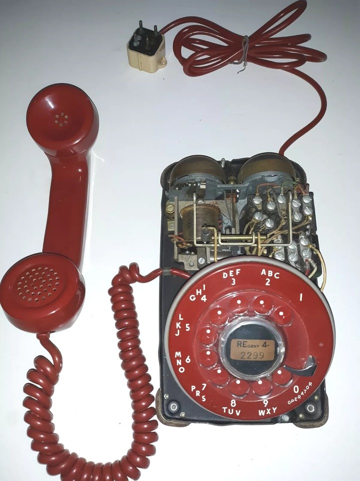 Western Electric / Bell System Cardinal,Cherry Red 1950,s 500CD ...