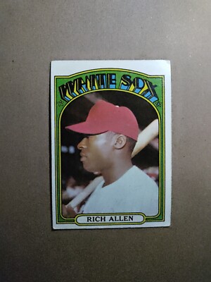1972 Topps ** Baseball Card #240 Rich Allen Chicago White Sox VG- free ...