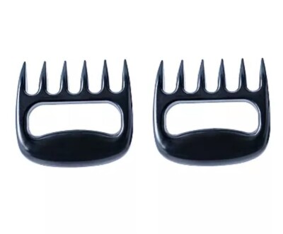 Soild Plastic Meat Claws Black | eBay