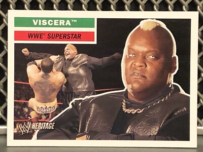 2005 Viscera Topps Heritage WWE Wrestling Card #32 Big Daddy V Mable ...