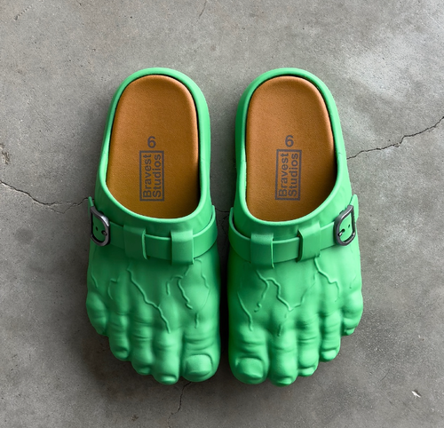 Bravest Studios Brand New Hulk Foot Clogs | eBay