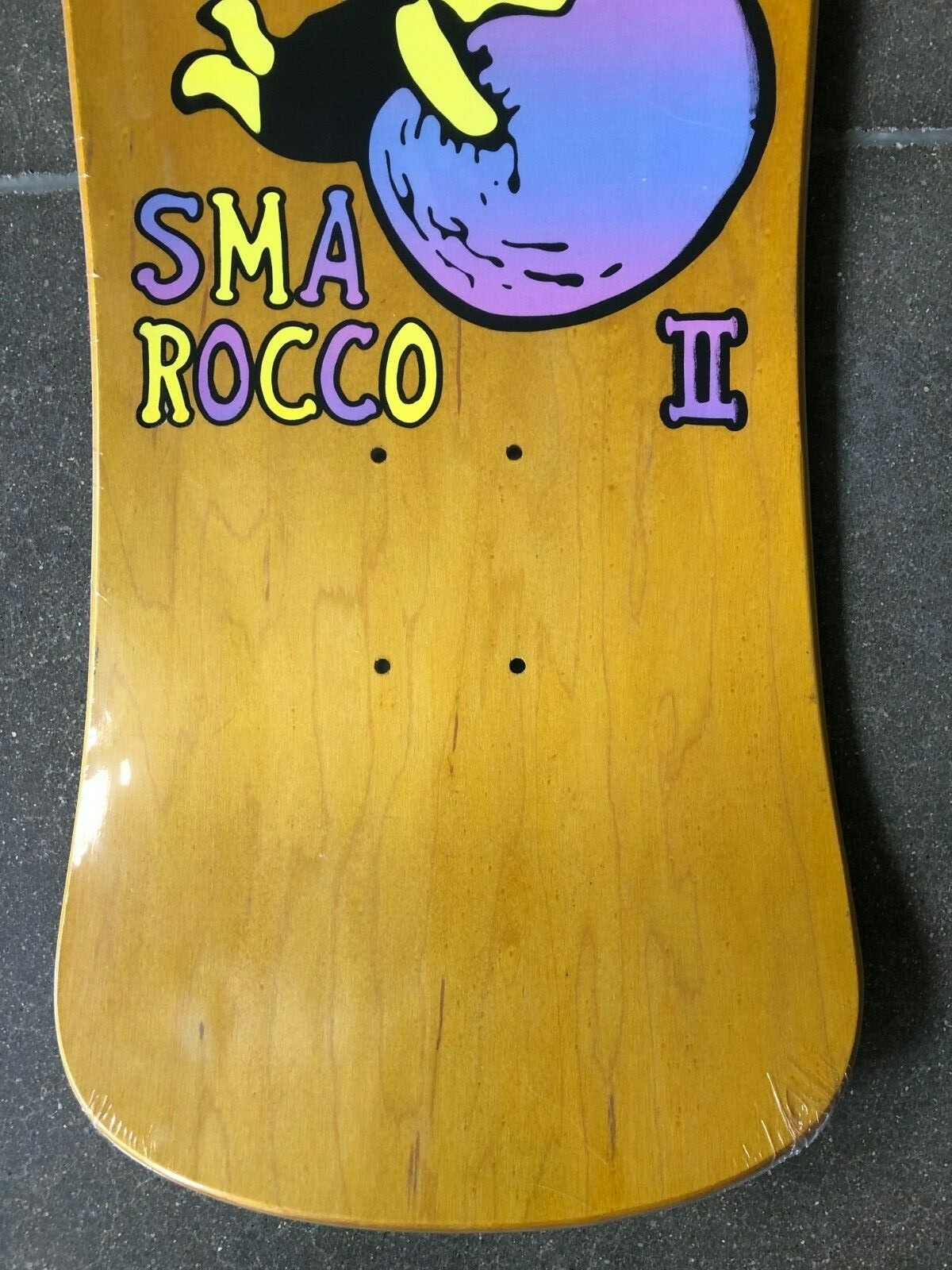 SMA Steve Rocco II Jumbo Reissue Skateboard Deck Blue Stain World ...