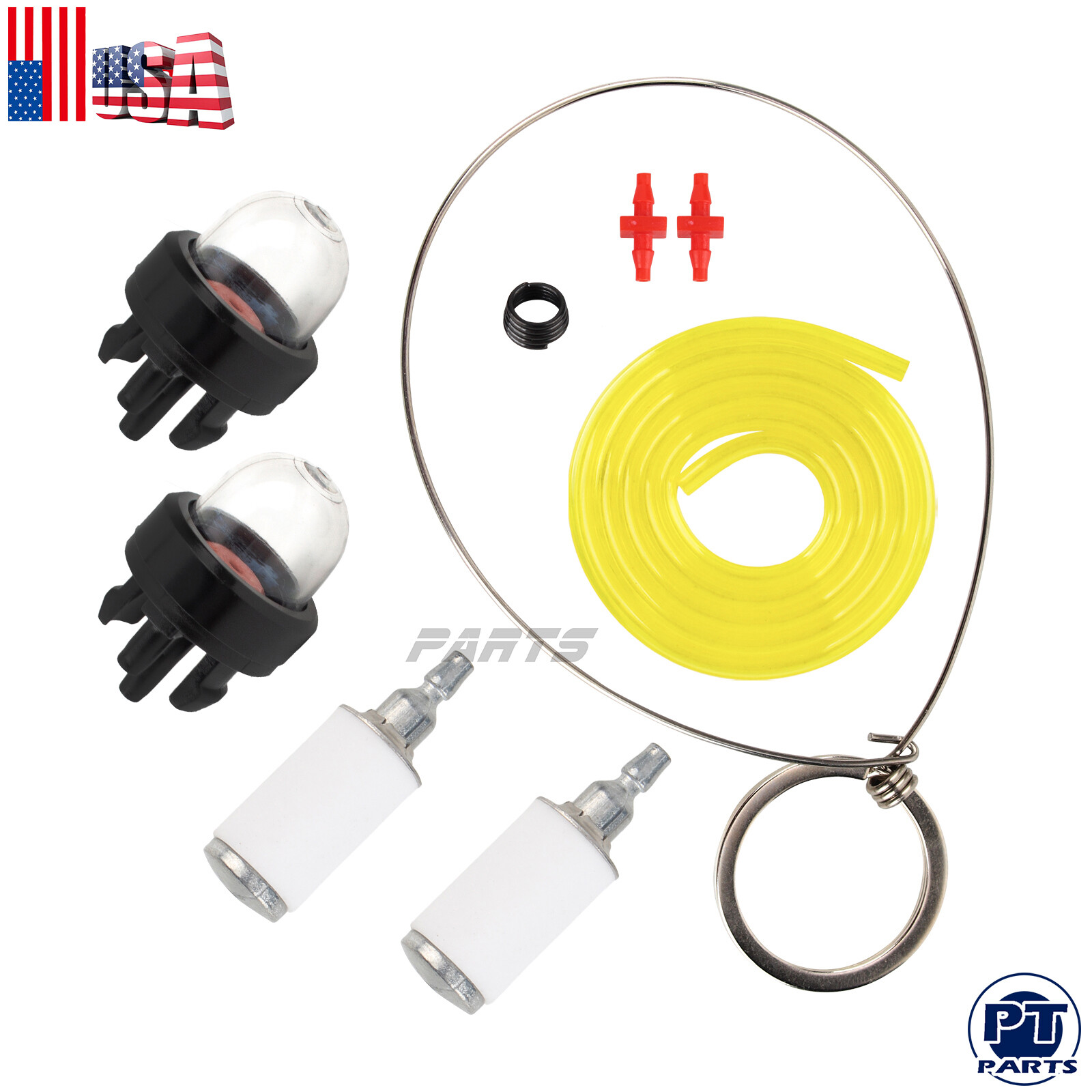 For MTD Trimmer 753-08319 Primer Bulb Fuel Filter Carburetor Kit ...