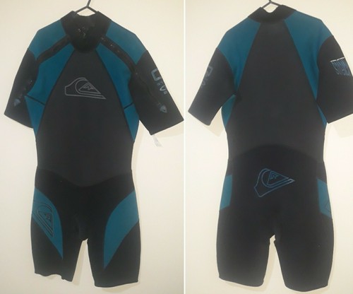 Vintage 90s Australian QUICKSILVER Surfing Bodyboard Wetsuit. Mens Size ...