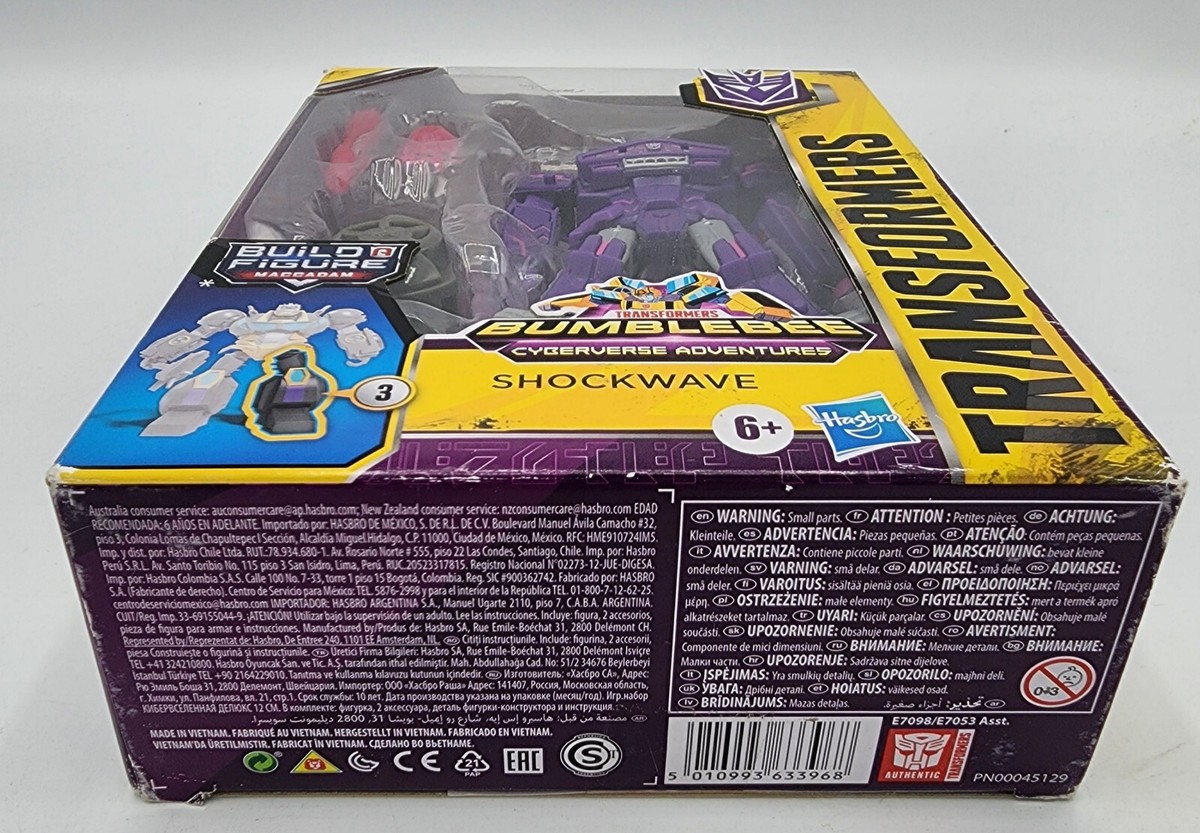 Transformers Cyberverse Ultra Class Decepticon Shockwave Transformers