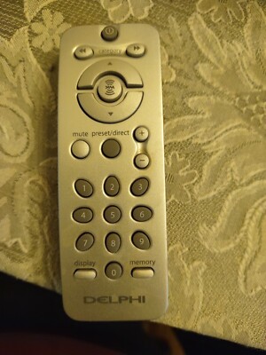 DELPHI XM Radio Remote Control P10734A Silver | eBay