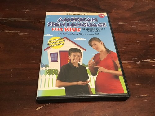 Language Tree American Sign Language Beginner Level 1 Volume 2 DVD For ...