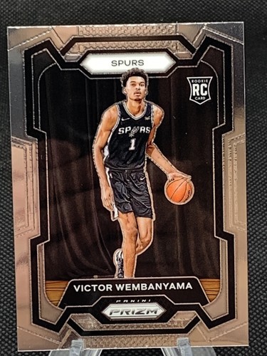 VICTOR WEMBY WEMBANYAMA 2023-24 Panini Prizm Base #136 ROOKIE Card ...