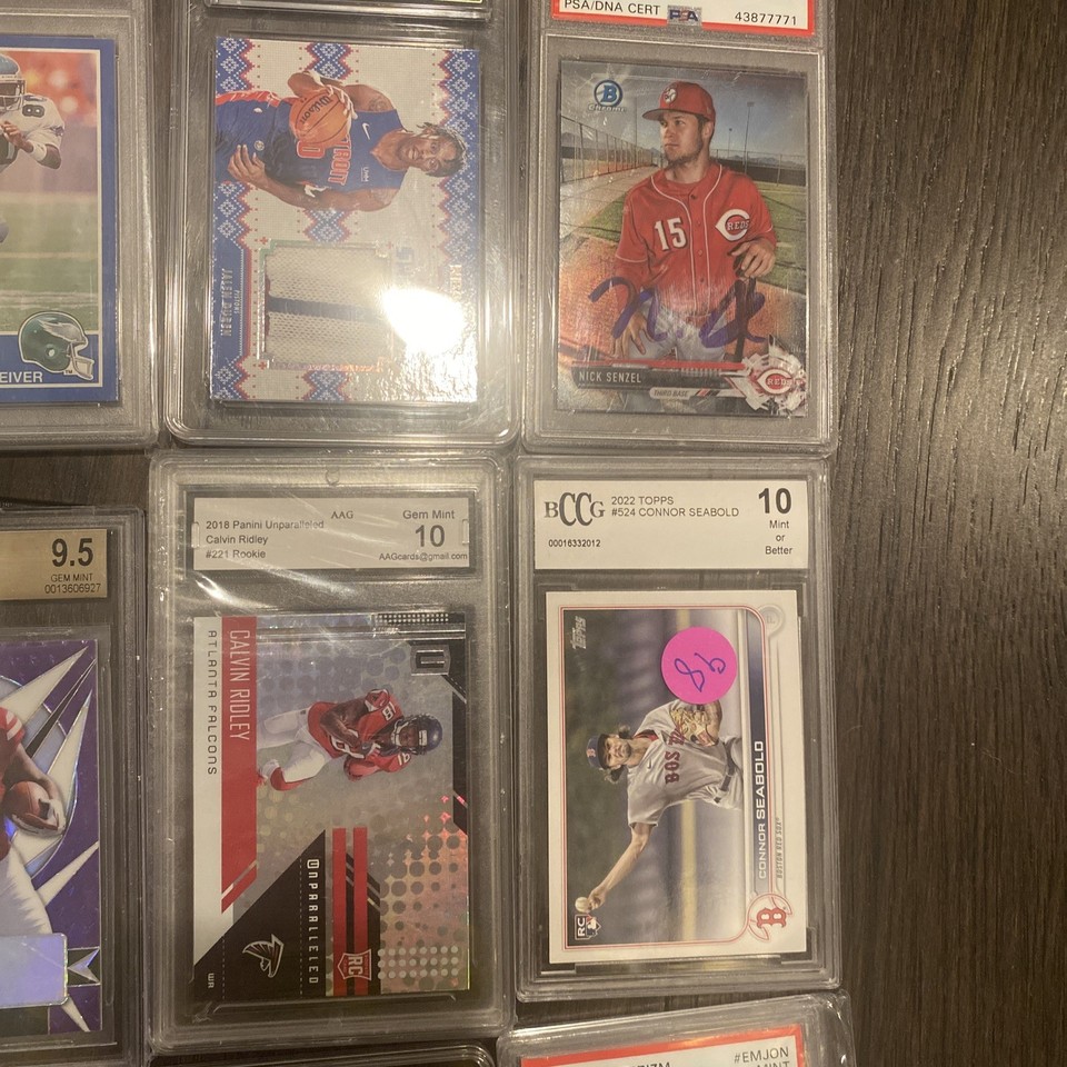 Huge Sports Card Slab Lot | eBay