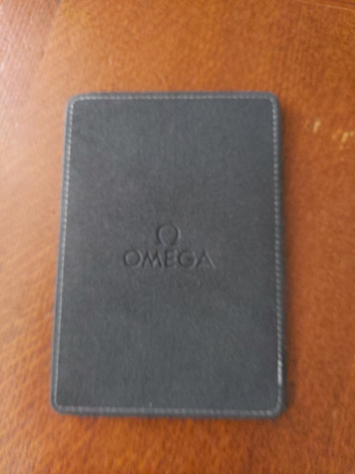 Genuine Omega Speedmaster Professional Moonwatch 6 Card Wallet Holder ...