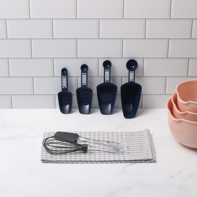 GLAD Measuring Cups & Spoons Set of 4 in Blue | eBay