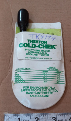 Thexton Cold Check Anti-Freeze & Coolant Tester - NOS | eBay