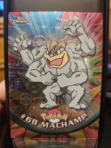 2000 Topps Chrome Pokemon #68 Machamp NM | eBay