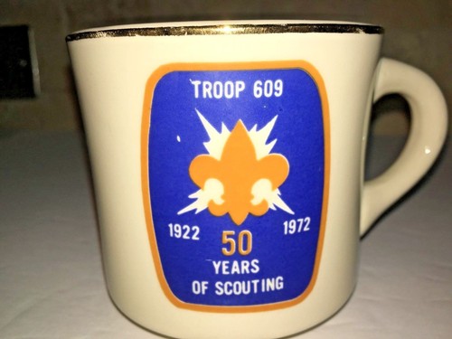 BOY SCOUTS BSA SCOUT 50 years of Scouting 1922 1972 Troop 609 vtg | eBay